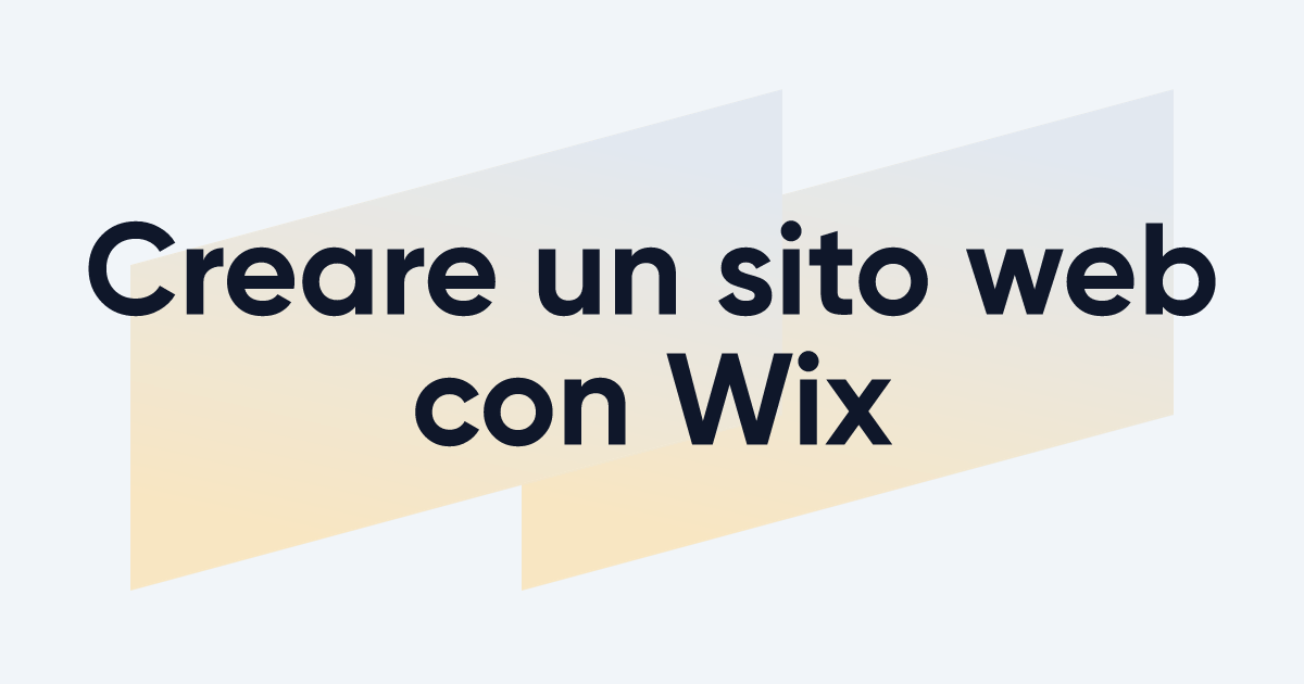 Creare un sito web con Wix: Guida passo passo | DIGITALE.co